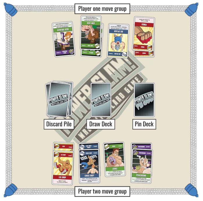 Bootlace and Baby Oil – Power Slam! The Wrestling Card Game – Mongol Cult